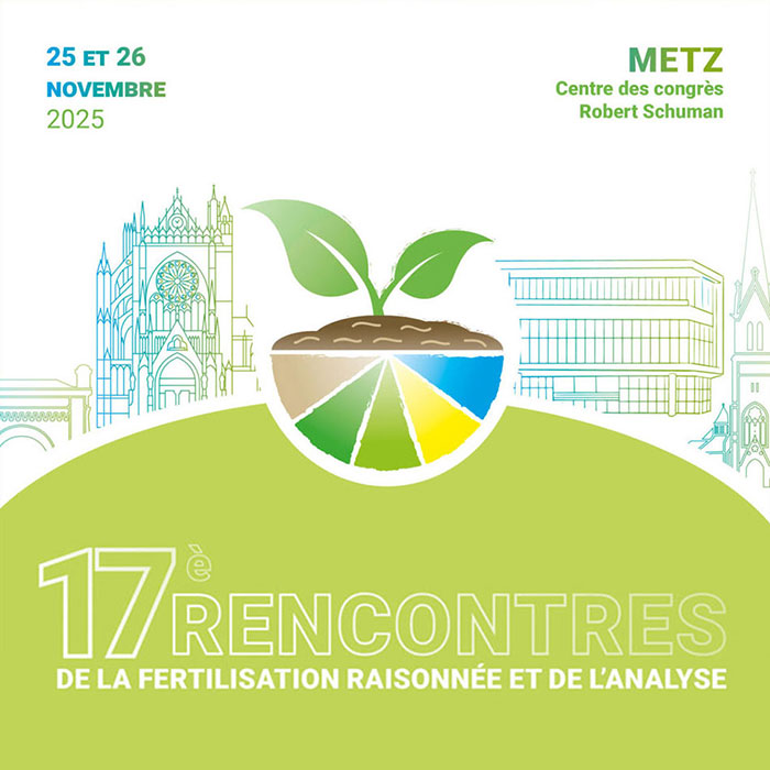 17è Rencontres de la fertilisation raisonnée et de l'analyse - Comifer